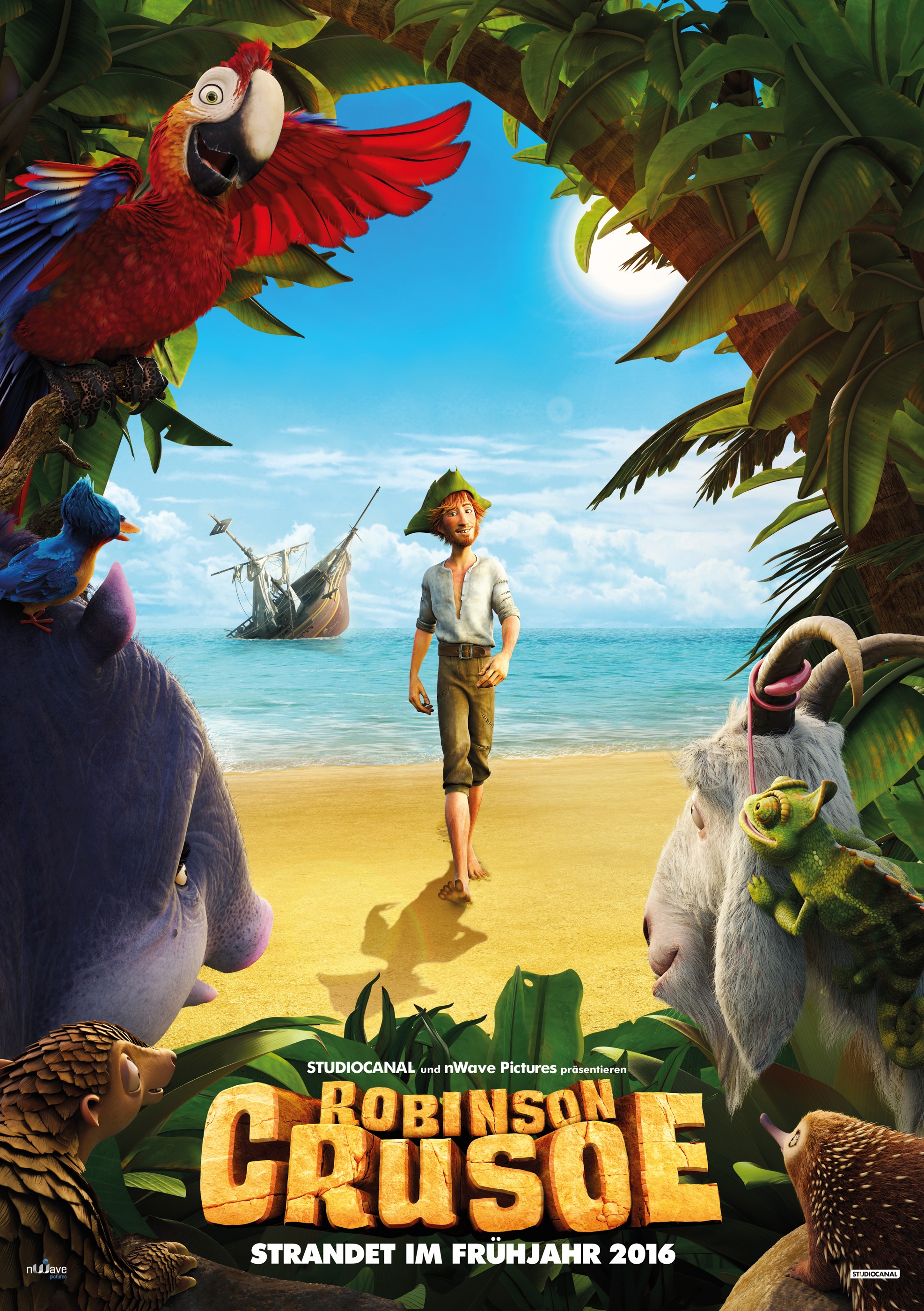 Robinson Crusoe Film Fragmanı - OrtaKoltuk